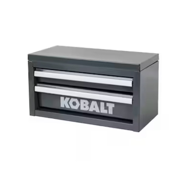 Kobalt | Storage & Organization | Kobalt Mini 2drawer Grey Steel Tool ...